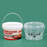 China 2.5L OEM&ODM Large-Capacity Food-Grade Plastic Bucket Durable for Grain/Rice Bulk Packaging for sale