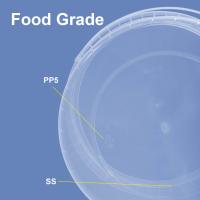 China 6L -20~100℃ Plastic Bucket FDA-Approved for Bulk Food Packaging for sale