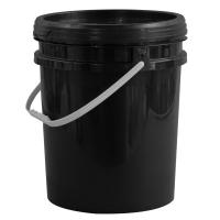 China 25L Round Plastic Bucket Large-Capacity Eco-Friendly Recyclable BPA-Free for Bulk Liquid Storage for sale