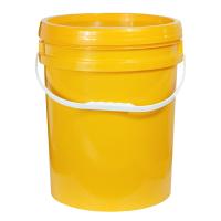 China 25L Round Plastic Bucket Large-Capacity Eco-Friendly Recyclable BPA-Free for Bulk Liquid Storage for sale