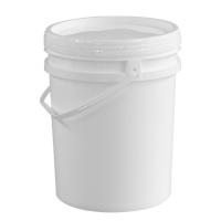 China 25L Round Plastic Bucket Large-Capacity Eco-Friendly Recyclable BPA-Free for Bulk Liquid Storage for sale
