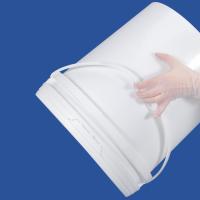 China 30L Large-Sized Environmentally Friendly Plastic Bucket Durable Lightweight for Warehouse Storage for sale