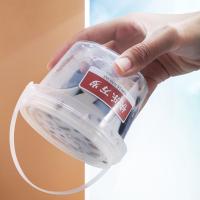 China 500ml~5L Airtight Food Grade Plastic Bubcket for Food Beverages Packaging for sale
