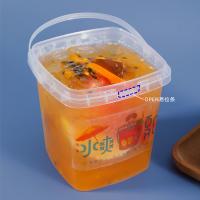 China 500ml~5L Airtight Food Grade Plastic Bubcket for Food Beverages Packaging for sale