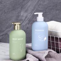 China Macaron-colored Cosmetic Empty Bottle 100~500ml Refillable Cosmetic Bottles with Pump or Flip Top Cap for sale
