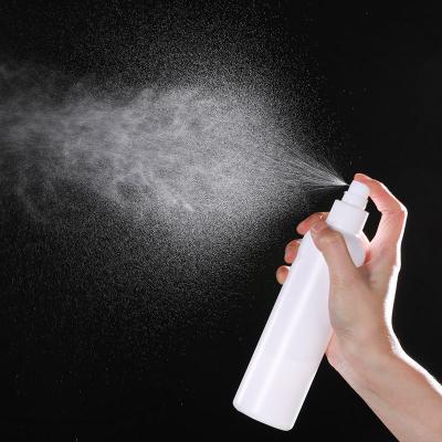 China Customized Spray Bottles 250ml Plastic Face Mist Body Oil Facial Moisturizer Logo Printing Pump Convenient Press Plastic Bottle for sale