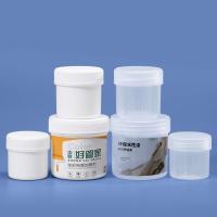China 100ml Empty Plastic Jar With Colorful Customized Lid Food Grade Storage Clear Container Leak Proof for Liquid for sale