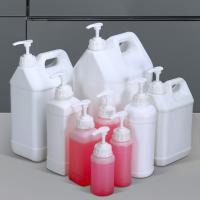 China 1L Plastic Pump Bottle HDPE Bottle for Shampoo Packaging with Pump Sprayer for Liquid for sale