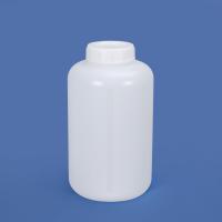 China 5L Round Plastic HDPE Bottle with An Indented Line Design for sale