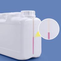 China Wholesale 3L 5L HDPE Stackable Jerry Can with Screw Cap and Foil Gasket Empty Plastic Chemical Hydrosol Storage Barrel for sale