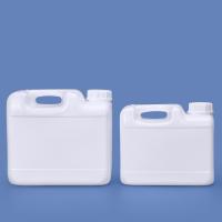 China Wholesale 3L 5L HDPE Stackable Jerry Can with Screw Cap and Foil Gasket Empty Plastic Chemical Hydrosol Storage Barrel for sale