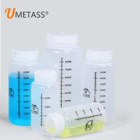 China New Design Food Grade PP Clear Plastic Bottle With Scale Line Wide Neck Liquid Container for Chemical for sale