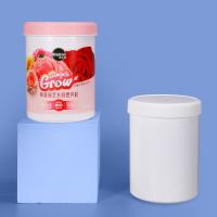 China 2L Reliable White HDPE Plastic Jar with Screw Lid Seal Container Food Grade Material for Storage for sale