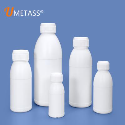 China Wholesale 100ml 200ml 300ml 500ml 1L White Coex HDPE Anti-corrosion Pesticide & Liquid Medicine Agriculture Bottle for sale