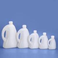 China Patented Design Empty Plastic Cooking Oil Bottle with Oil-Backflow Lid Laundry Detergent Liquid Soap Packaging Jugs for sale