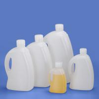 China Patented Design Empty Plastic Cooking Oil Bottle with Oil-Backflow Lid Laundry Detergent Liquid Soap Packaging Jugs for sale