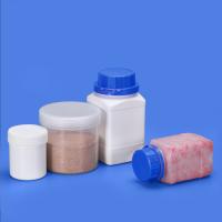 China HDPE Square Bottle Wide Diameter 250ml 500ml 1L 1.5L Perfect Fishing Bait Bottle Large Caliber Convenient Filling and Taking for sale