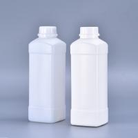 China High Quality HDPE Square Plastic Bottle For Disinfectant And Cleaning Products With Pump for sale