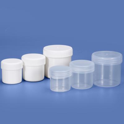 China 30ml 50ml 100ml Empty Plastic Jar Food Grade Storage Clear Container Leak Proof for Eye Cream for sale