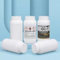 China Wholesale 2L HDPE Fluorinated Bottle Wide Mouth Chemical Plastic Container with Tamper Evident Screw Cap for Organic Solvents for sale