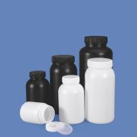 China HDPE Wide Mouth Round Plastic Bottle 50ml-2L for Powder Granules Chemical Reagents and Organic Solvents Custom Logo for sale