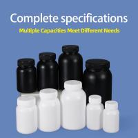 China HDPE Wide Mouth Round Plastic Bottle 50ml-2L for Powder Granules Chemical Reagents and Organic Solvents Custom Logo for sale