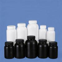 China HDPE Wide Mouth Round Plastic Bottle 50ml-2L for Powder Granules Chemical Reagents and Organic Solvents Custom Logo for sale