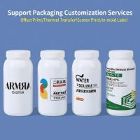 China HDPE Wide Mouth Round Plastic Bottle 50ml-2L for Powder Granules Chemical Reagents and Organic Solvents Custom Logo for sale
