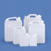 China Food Grade PE Jerry Can with Screw Lid, 1L-25L Semi Transparent Plastic Barrel for Wine Water and Liquid Seasoning for sale