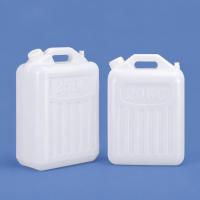 China Food Grade PE Jerry Can with Screw Lid, 1L-25L Semi Transparent Plastic Barrel for Wine Water and Liquid Seasoning for sale