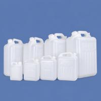 China Food Grade PE Jerry Can with Screw Lid, 1L-25L Semi Transparent Plastic Barrel for Wine Water and Liquid Seasoning for sale