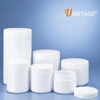 China Factory Direct HDPE Wide Mouth Screw Plastic Jar 150mL-1L with Aluminum Foil Liner Jar for Seasoning Grains Baking Powder Use for sale