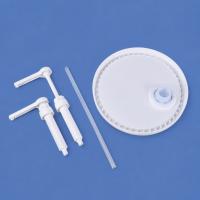 China 30cc Plastic Bucket Dosing Pump for Spout Lid PP Pump Head with Cuttable PE Tube for Liquid Pails for sale