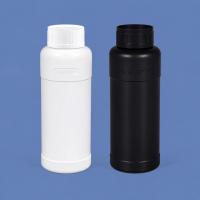 China Custom Logo Fluorinated Plastic Bottle 300ml-1L for Pesticide Pigment Solvent Chemical Powder Packaging for sale