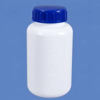 China HDPE Wide Mouth Round Plastic Bottle with Inner Cap 500ml Bottles for Powder Granules Chemical Reagents Custom Logo for sale