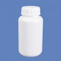 China HDPE Wide Mouth Round Plastic Bottle with Inner Cap 500ml Bottles for Powder Granules Chemical Reagents Custom Logo for sale