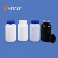 China HDPE Wide Mouth Round Plastic Bottle with Inner Cap 500ml Bottles for Powder Granules Chemical Reagents Custom Logo for sale