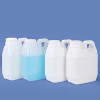 China 0.5L HDPE Plastic Jerry Can for Oil Water Wine Packaging White Translucent Plastic F-Style Jug for sale