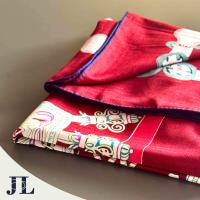 China Luxurious Cashmere And Silk Shawl Red Cashmere Silk Blend Scarf for sale
