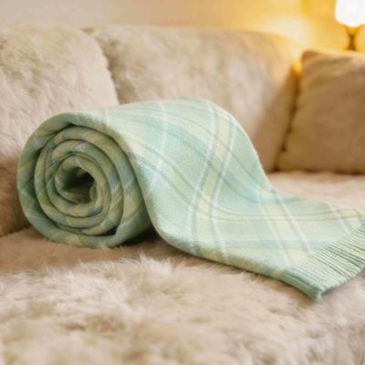 China Large Chunky Scarf Mohair Vintage Plaid Scarf Cashmere Feel Blanket Scarf for sale