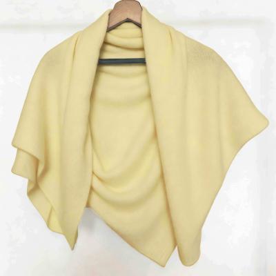 China Hand Rolled Hem Cashmere Scarves Rectangular Triangle Pure Luxuries Cashmere Scarf for sale