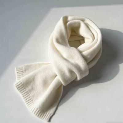 China Customized Warm Scarf Womens 180×90cm 50×50cm 100% Pure Wool Scarf for sale