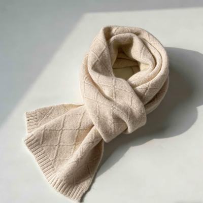 China Super Soft 100 Wool Wrap 180×90cm Acid Printed Wool Scarf Women for sale
