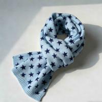 China Skin Friendly Wool Blend Scarf 100 Wool Scarf Womens Hand Rolled Hem for sale