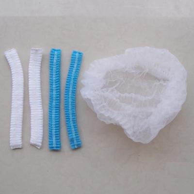 China Disposable Mob Cap Polypropylene Spunbond 21g Breathable Hair Cover for Food Industry for sale