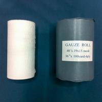 China Medical Absorbent Jumbo Cotton Gauze Bandage Roll 40S 26x18 90cm x 100m for sale
