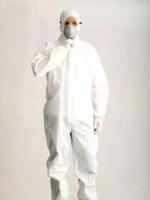 China Disposable Polypropylene Coverall Suit for Hospital Cleanroom Use 50pcs per Case for sale