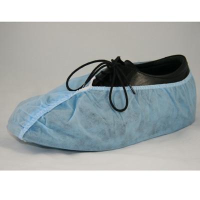 China Disposable Non Woven PP Blue Shoe Covers 40x15cm Medical Daily Use for sale
