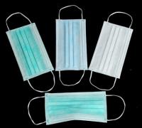 China Customized Disposable surgical  Non-woven 3 ply face mask earloop Anti Pollution for sale