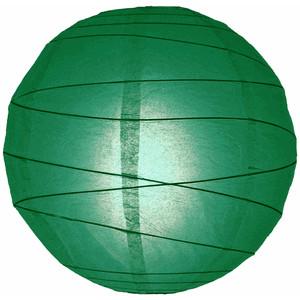 China Easter Day Green Paper Lanterns / Round Paper Lanterns With Customer'S Logo for sale